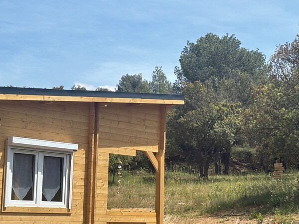 Gîte Chêne-pin - Nature & Serenity Chalet At The Oasis Des Corbières - Aude
