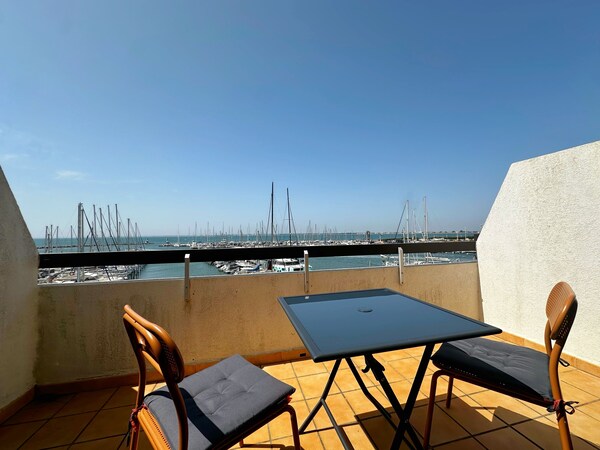 Panoramic View Of The Port - Quiet & Comfortable For 2 To 4 Pers - Port Camargue