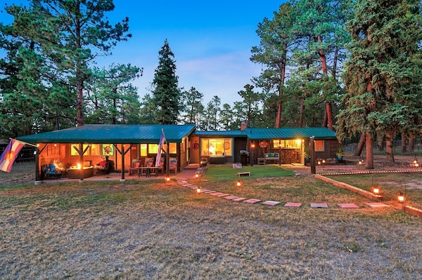 Cowboy Cabin Ranch-3br-2ba-pasture/trees-hammock Garden-located Minutes To Town - Colorado Springs, CO