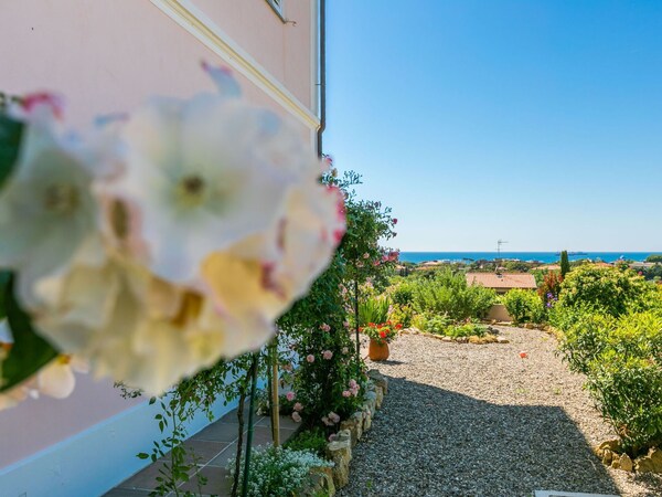 Atemberaubendes Alleinstehendes Ferienhaus Mit  W-lan, Klimaanlage, Tv, Innenhof Und Parkplatz - Livorno