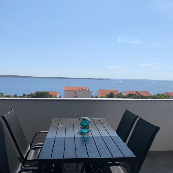 Stylish Apartment With Sea View. - Pag