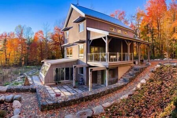 Scandinavian 2-storey Chalet At The Foot Of Mt. Shefford, Scandinavian 2-storey Chalet At The Foot O - Granby