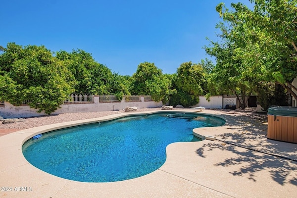 Farm Living With This 5 Bedroom, 4.5 Bath Home, Large Activity Room, Pool, Spa - Phoenix, AZ