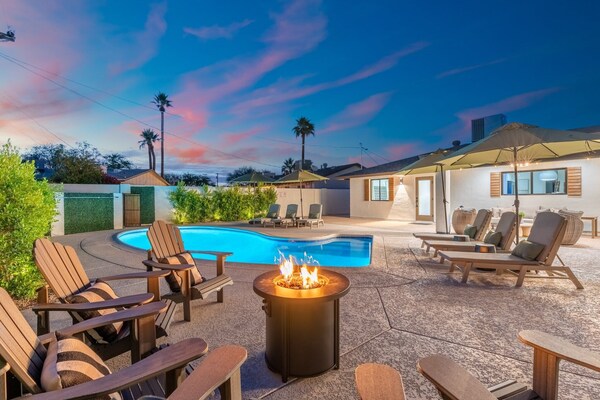 New|the Hensley On Hubbell | Designer Oasis W/pool - Fountain Hills, AZ