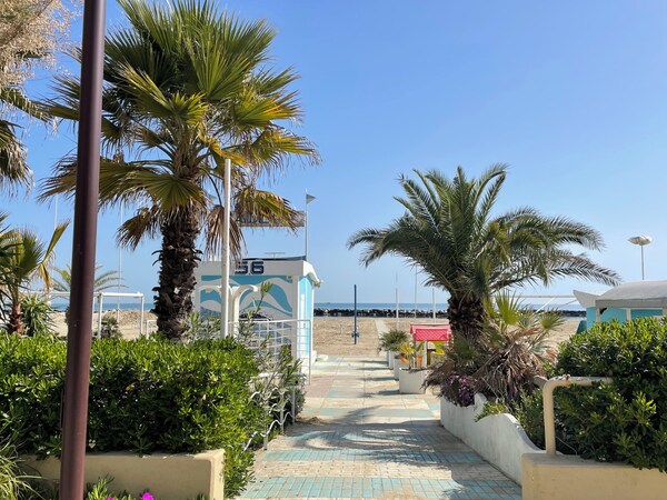 La Casa Delle Onde - Trilocale Per 6 Persone - Rimini