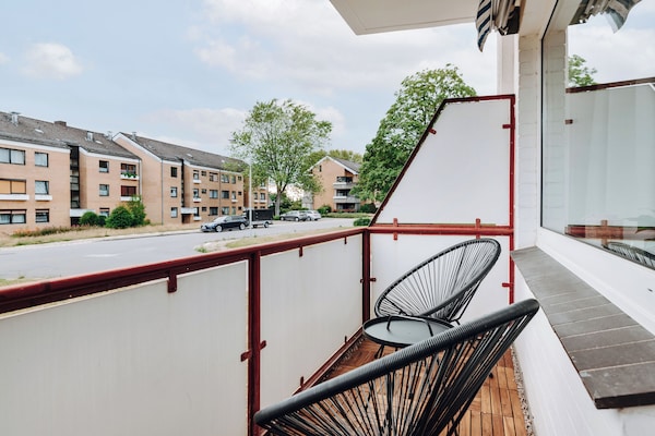 Neu Ruhige Sanierte 2-zi.-fewo Mit Balkon I Smart Tv Und Vollausstattung - Bad Bevensen