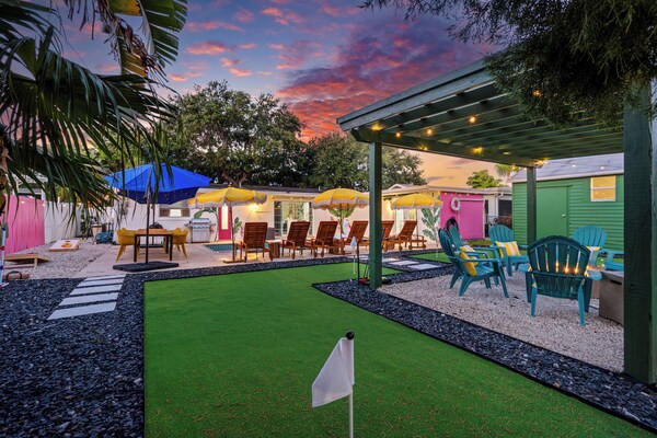Pbg Retreat W/ Pool, Mini Golf, Fire Pit, Game Room! - Palm Beach Gardens, FL