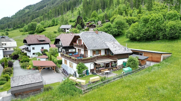 Apartment 'Birke' With Lake View, Private Terrace And Wi-fi - Weissensee