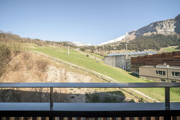 Moderne 3.5-zi.-whg, 68m², Für 4 Pers., Top Lage An Talabfahrt Flims - Laax