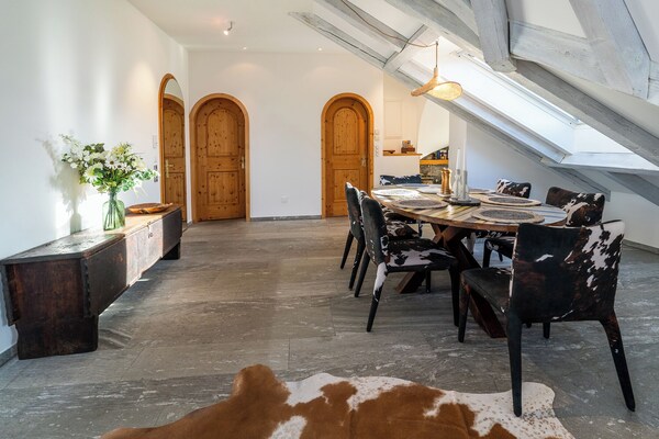 The Luxury Apartment, 135m2,  Above The Roofs Of Flims Waldhaus. - Flims