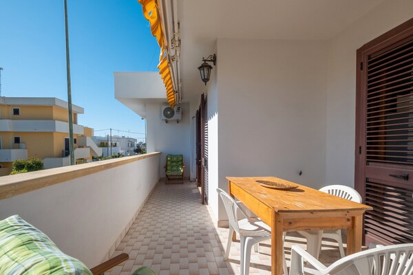 Casa Vacanze 'Dei Sorrisi' Con Vista Mare, Giardino Privato E Aria Condizionata - Torre Lapillo