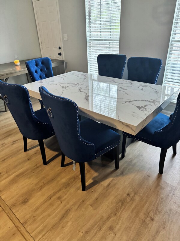 Fully Furnished Modern Home Patio With Bbq Grill For Relaxed Outdoor Living - Riverdale, GA