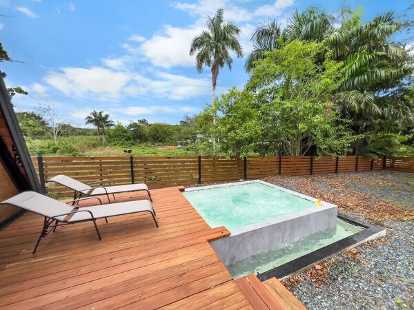 Africa787 | A-frame Wood House W/pool @ Lajas - Lajas