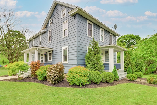 Ski, Hike & Fish: Pet-friendly Home In Saylorsburg - Franklin Hill Vineyards, Bangor