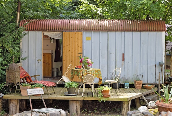 Tiny Home 'Haus' Mit Privater Terrasse, Gemeinschaftsgarten Und Wi-fi - Bad Wurzach