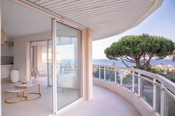 Appartement à Cannes Avec 2 Chambres à Coucher, 6 Couchages - Cannes