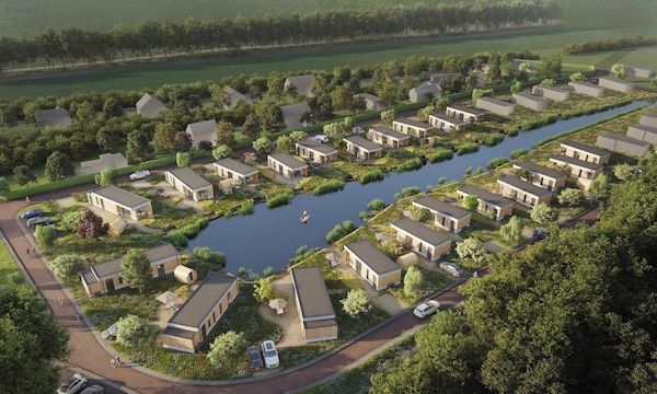 Ultieme Ontspanning In Deze 6-persoons Wellnesswoning Aan Het Water; - Winterswijk