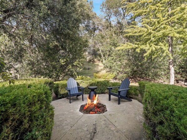New - Fire Pit - Game Room - Sleeps 14 - 40 Acres - Fish Camp, CA