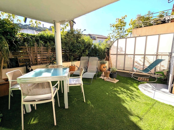 Appartement Pour 4 Avec Beau Jardin - Presqu'île de Giens