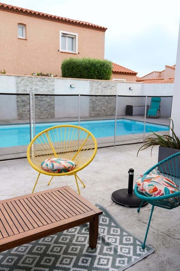 Charming Villa In Saint Laurent De La Salanque - Sainte-Marie-la-Mer