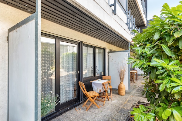Ferienwohnung 'Bergblick Terrasse Nähe Fluss' Mit Bergblick Und Privater Terrasse - Bad Kreuznach