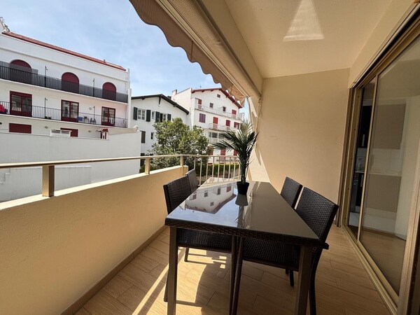 Studio Lumineux à Hendaye, Proche Plage - Baie de Loia