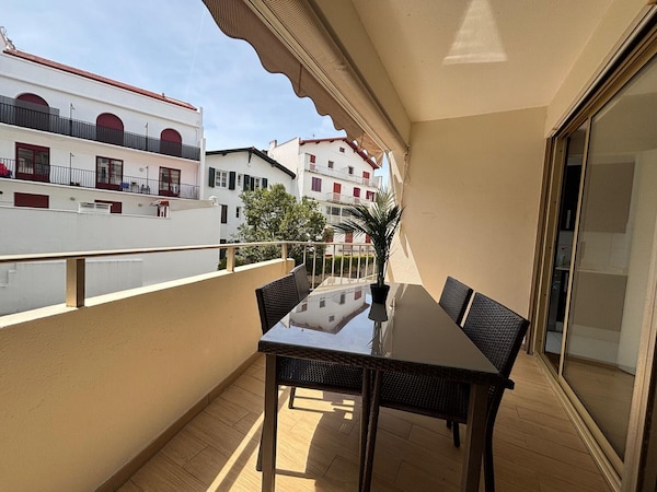 Studio Lumineux à Hendaye, Proche Plage - Baie de Loia