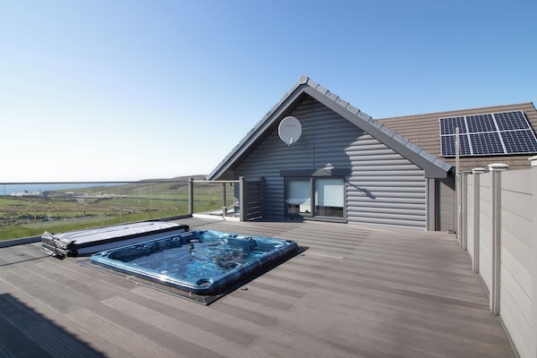 West Horizon Country House With Ocean Sunset Views - Lochinver