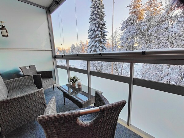 Spacious Apartment With Balcony And Free Wifi - Rovaniemi