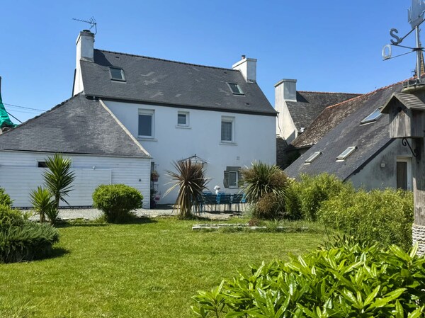 Les Galets - Maison Familiale Bourg De Guimaëc 8p - Locquirec