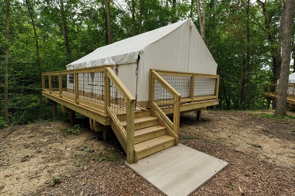 Valley Overlook, Peninsula, Ohio - Glamping Tent P7 - Ohio