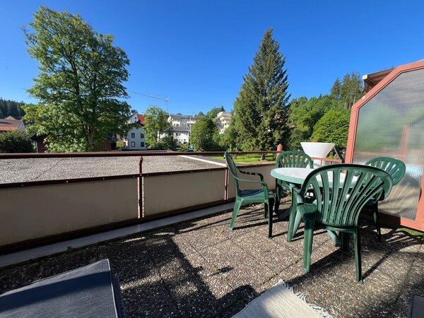 Appartamento 'Schwarzwald Residenz Hirschen' Con Vista Sulle Montagne, Balcone E Wi-fi - Foresta Nera