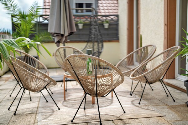 Ferienwohnung 'Wellness' Mit Gemeinschaftsgarten, Balkon Und Wi-fi - Endingen am Kaiserstuhl