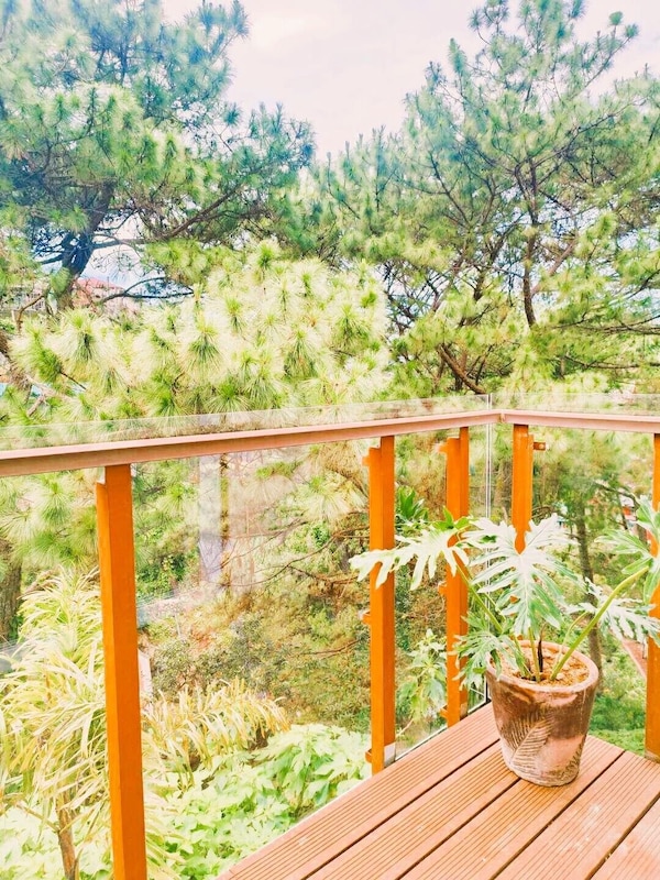 Delightful 1-bedroom Vacation Home With Balcony In Baguio City - 바기오