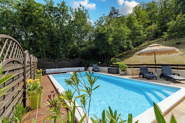 Cottage 'Les Gaps En Périgord Noir' With Shared Pool, Terrace And Private Garden - Dordogne