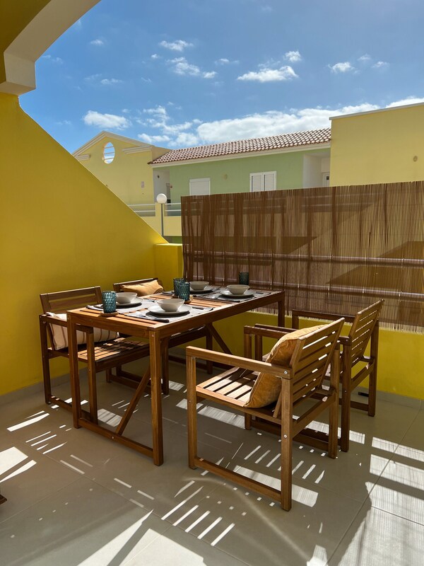Urlaub 'Casa 66' Mit Meerblick, Gemeinschaftspool Und Privater Terrasse - Morro Jable
