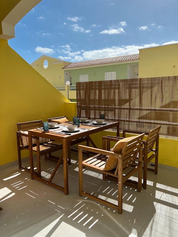 Vacation 'Casa 66' With Sea View, Shared Pool And Private Terrace - Morro Jable