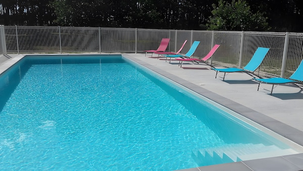 'La Dune - Domaine Des Landes' Avec Piscine Partagée, Terrasse Privée Couvertes Et Jardin Partagé - Landes
