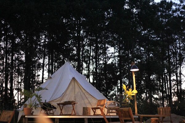 Private Stargazing Tent Wandering Willow  Peaceful Glamping With Fire Pit & Open Skies - 미주리