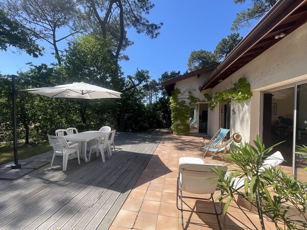 Haus 110 M² In Pyla-sur-mer Mit Terrasse Und Garten, Strandnah - Pyla sur Mer