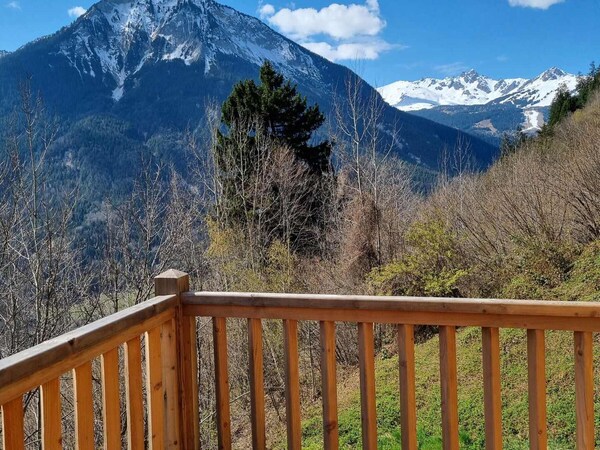 Appartement Chaleureux 55m² Avec Terrasse, 6 Pers, Parking Et Accès Piscine - Champagny-en-Vanoise