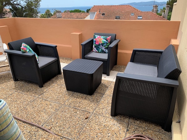 Sea View T3, Large Terraces, Sea Front Beaurivage, Saint Raphaël - Fréjus
