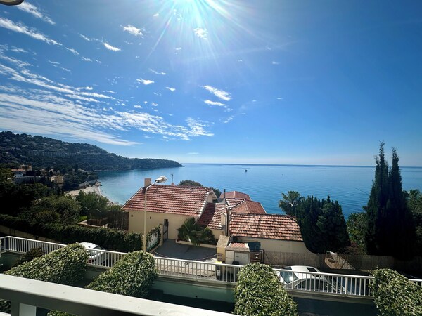 Magnifique Studio Vue Mer Proche De Monaco - Roquebrune-Cap-Martin