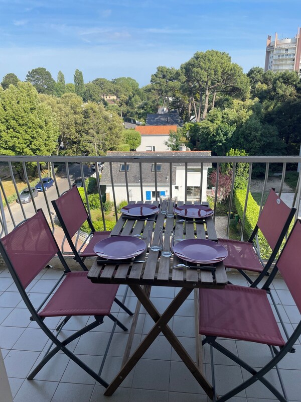 Apartment 3p / Terrace Open View Near Sea & Shops - La Baule-Escoublac
