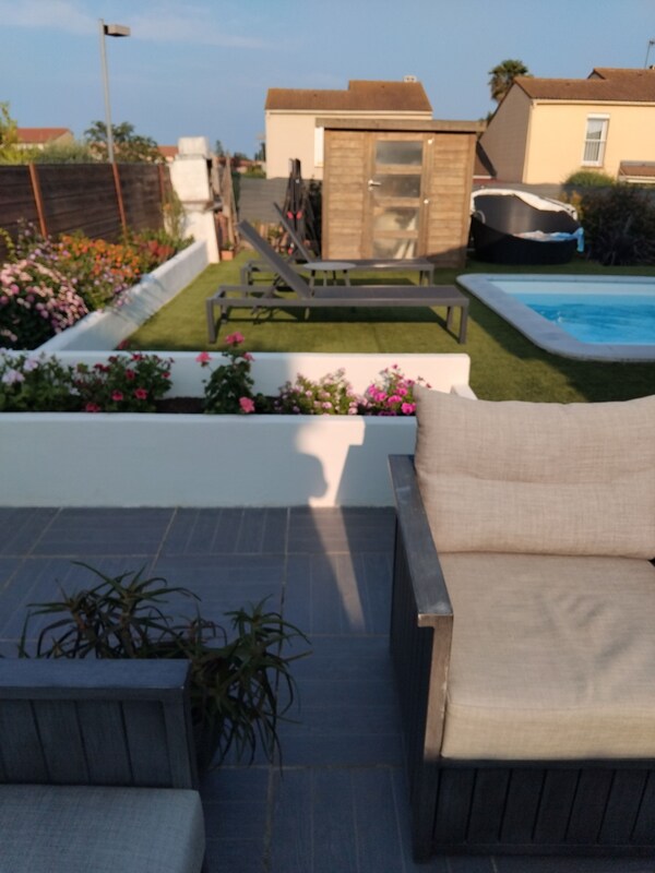 Maison 3 Chambres Avec Piscine Proche Mer - Canet-en-Roussillon