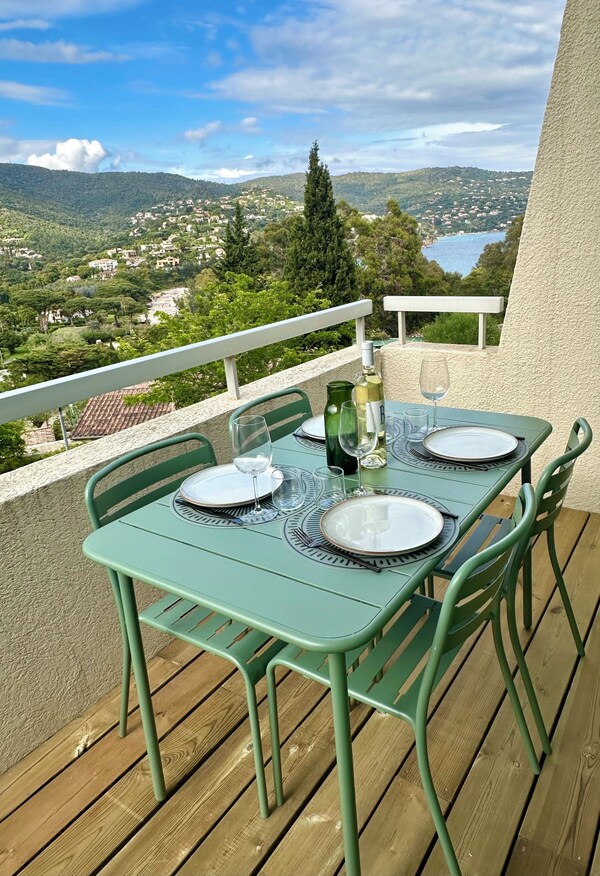 Mazet Vue Mer Et Piscine Chauffée - Collobrières