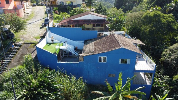 House Azul The Color Of The Sky Magaratiba Praia Brava Rj Condominium Alto Da Praia Brava - Mangaratiba