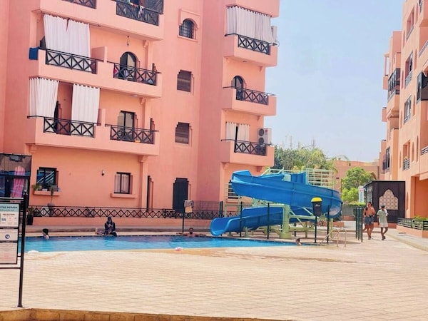 Charming 2-bedroom Apartment In Amazing Marrakesh With Pool, Wifi - Marokko
