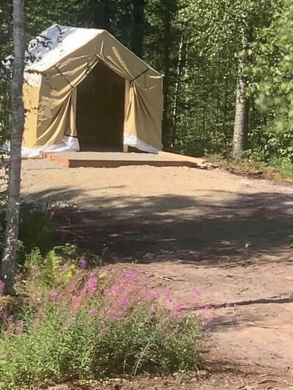 Talkeetna Hot Tents With Denali View. - Alaska