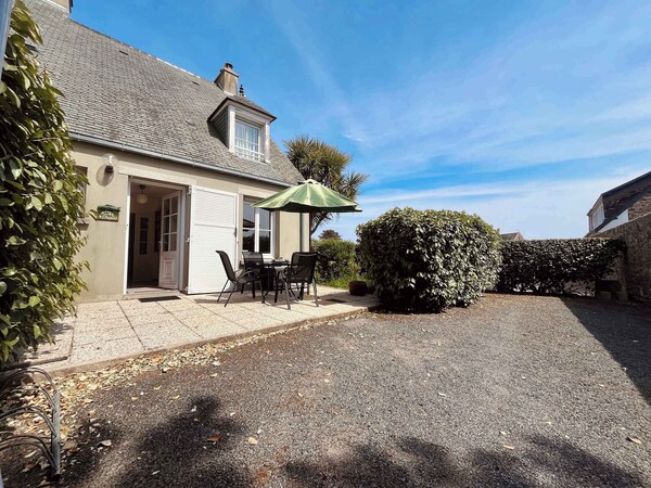 Maison Les Pieds Dans Leau Vue Mer - Barfleur